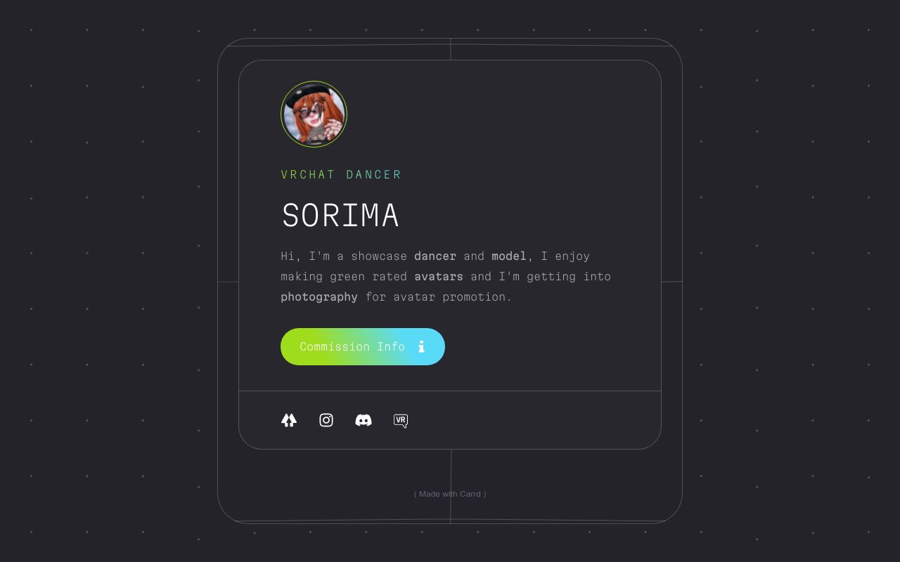 Sorima's Profile